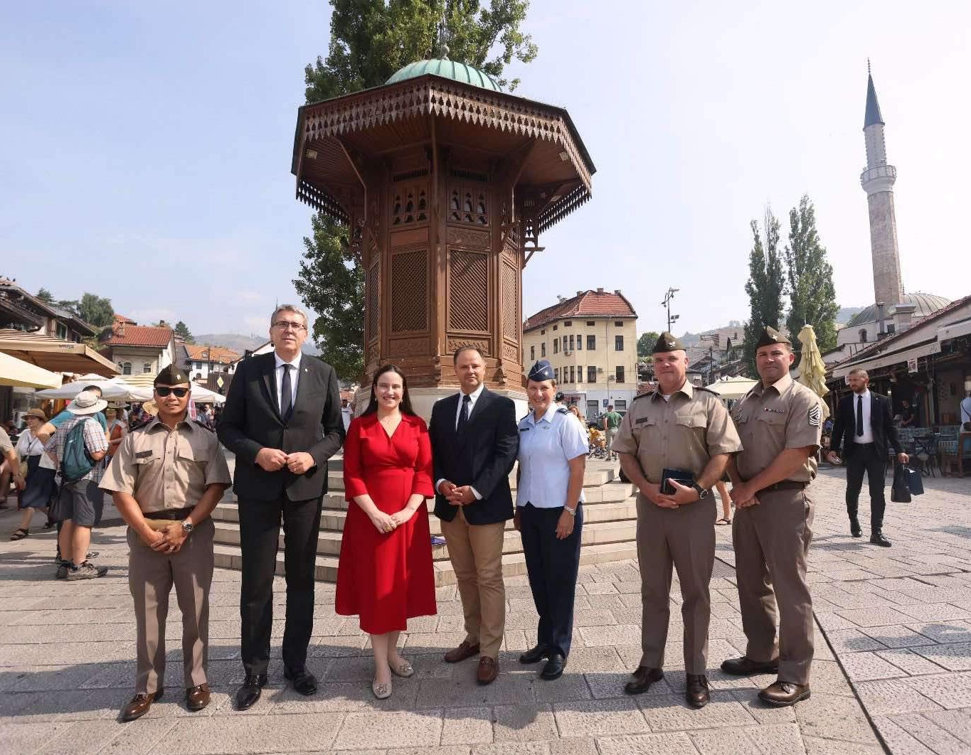 Karić i Avdić ugostili delegaciju Nacionalne garde američke savezne ...